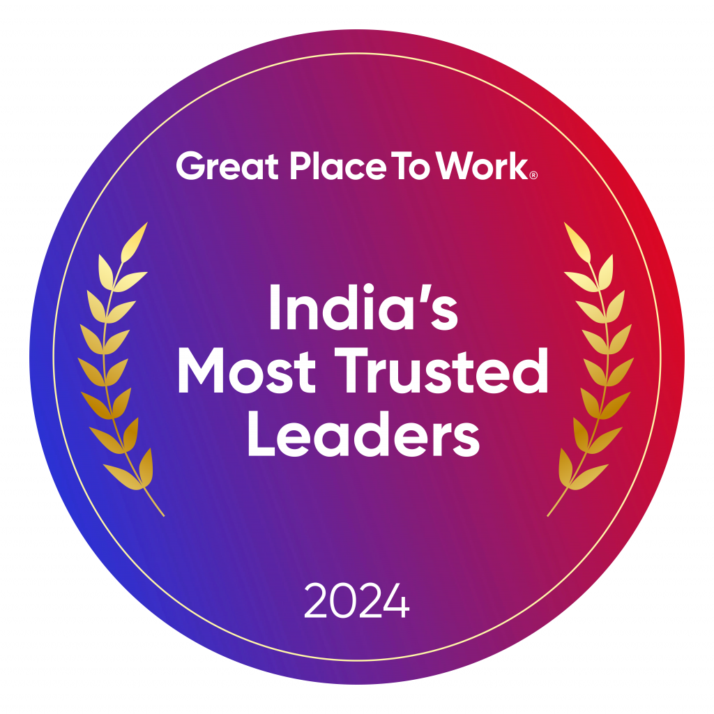 India's Most Trusted Leaders -2024 - Great Place to Work
